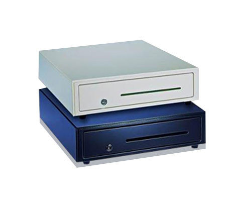 410mm Thick Locking Cash Drawer 7.9 KG Weight Anti Dust Adjustable Bill Dividers