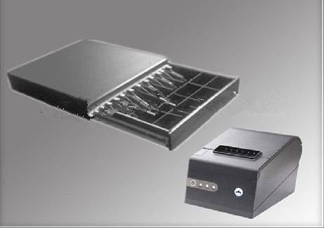 3 Positions USB Cash Drawer Mechanically Locks For Supermarket