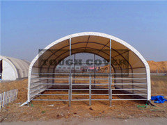China Low cost, Easy to assemble, 6.0m(20')wide Cattle Barns, Livestock Housing supplier