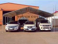 China Steel Carports, made in China, pre-drilled and pre-cut supplier