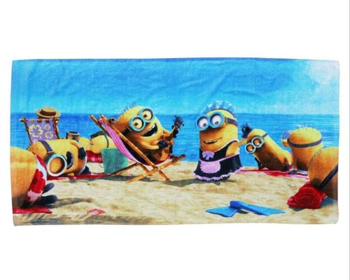Superabsorbent Reactive Printed Bath Towel,cartoon pattern,Velvet ,Terry,