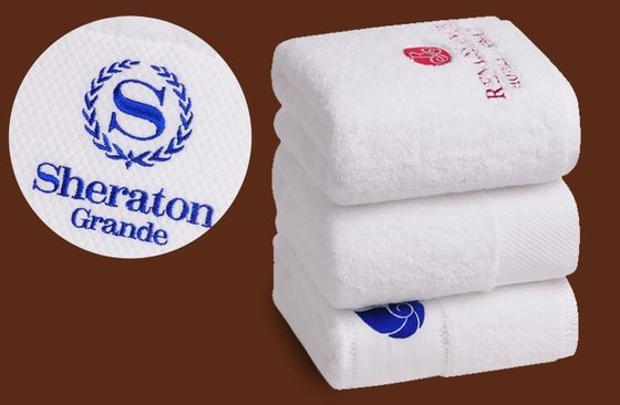 Logo Bath Towels super-thick Hotel bath towels High-grade Embroidered Machine Washable
