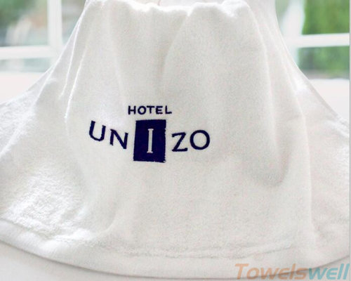 Cotton Embroidery Bath Towels Lint Free, Ultra Soft, Streak Free, Durable