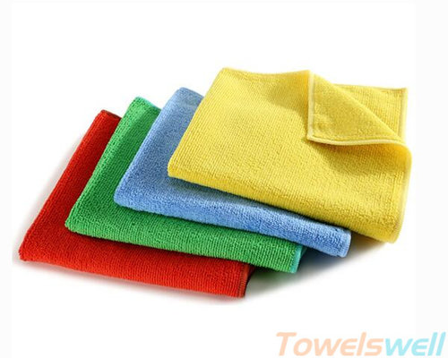 Microfiber Polyester / Polyamide Warp Knitted Cloth, Lint Free, Ultra Soft, Streak Free,