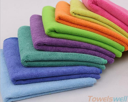 Microfiber Polyester / Polyamide Warp Knitted Cloth, Lint Free, Ultra Soft, Streak Free,