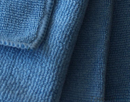 Microfiber Polyester / Polyamide Warp Knitted Cloth, Lint Free, Ultra Soft, Streak Free,