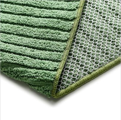 Microfiber Kitchen Dish Cloth with Mesh  super absorbent,strong detergency,Lint free,