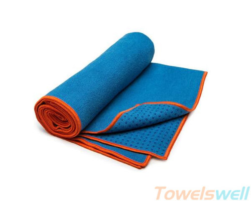 Silicone Dots Non-slip Yoga Towels  Non-slip,Ultra Soft,Machine washable,Fast dry