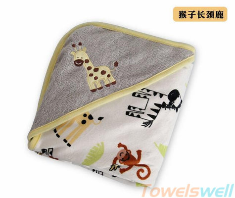 Hooded Bath Towels Lint Free Ultra Soft Drying fast Super Absorbent