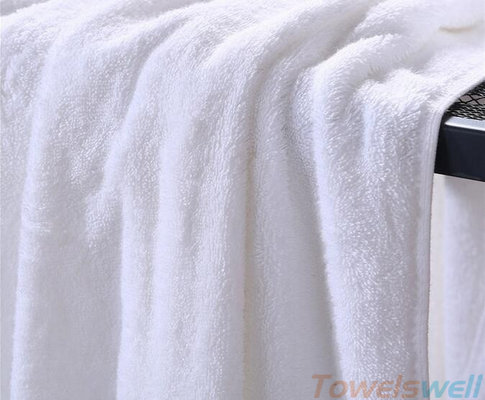 White Bath Towels Lint Free Ultra Soft  Drying fast Super Absorbent