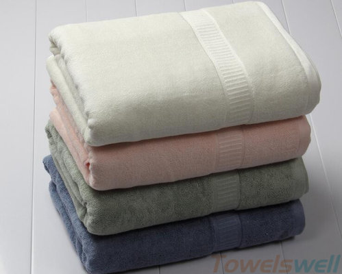 Lint Free Ultra Soft  Drying fast Super Absorbent Bamboo Bath Towels