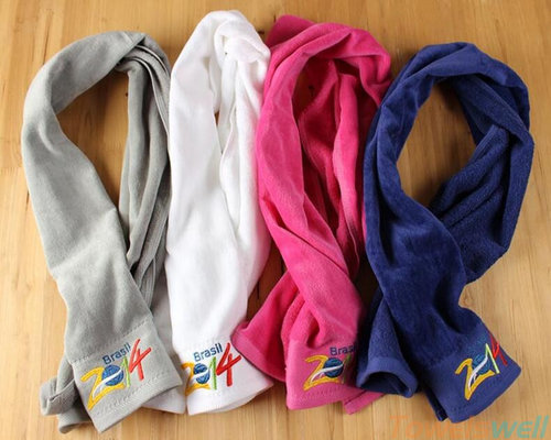 Embroidered Gym Towels ,Lint Free, Ultra Soft, Durable, Scratch-Free, Machine Washable