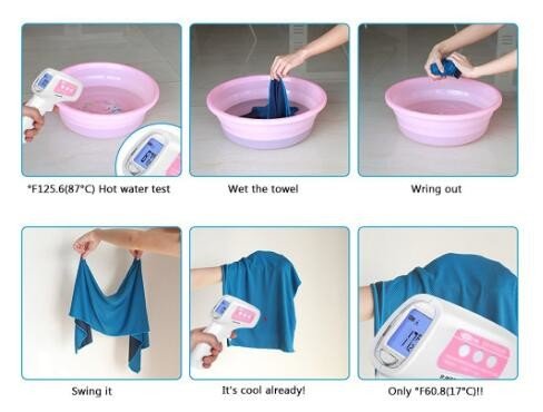 Cooling Towels,Lint Free, Ultra Soft, Durable, Scratch-Free, Machine Washable