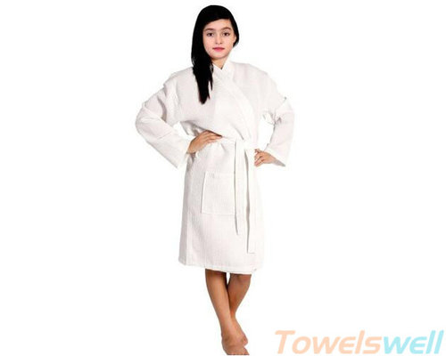 Waffle Bathrobe Lint Free, Ultra Soft, Durable, Scratch-Free, Machine Washable.