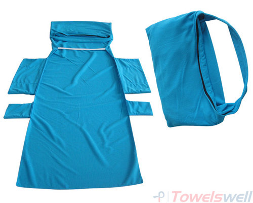 Microfiber Lounge Chair Towels with pockets Lint Free, Durable, Scratch-Free, Machine Washable.