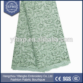 2016 new design embroidery high quality african cord lace fabric for wedding dress/ garment/ suit