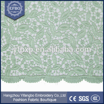 2016 new design embroidery high quality african cord lace fabric for wedding dress/ garment/ suit