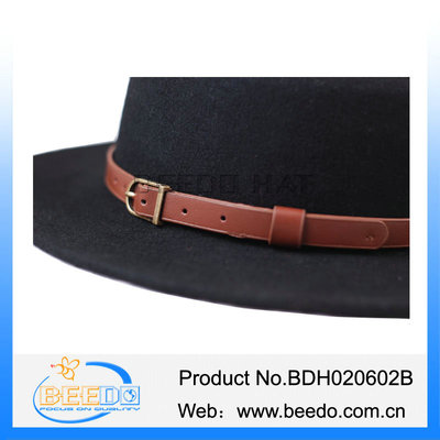 New design cheap pork pie hat men panama fedora hat