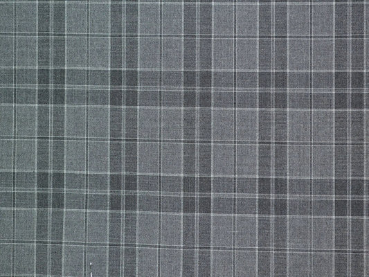 Shrink Resistant Grid Knitted TR Suiting Fabric Cloth For Man xyg1243