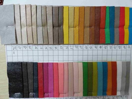 Soft Hand Feeling 0.8-1.2mm Thickness PU Leather Cloth For Bags,Home Textile,Decoration