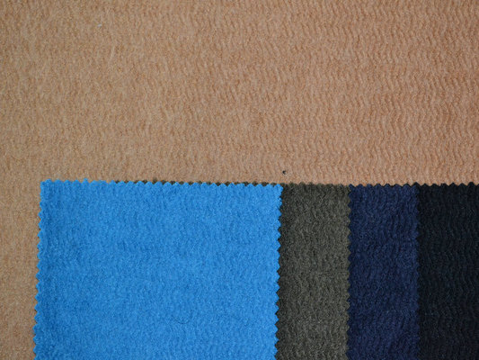 148cm Garment Wool Polyester Fabric , Shrink Resistant Fabric dm002