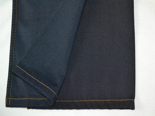 Dark / Light Blue  60 * 50 Yarn Count Jean Cloth Fabric 323gsm jb003
