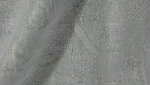 pure linen 101 white dobby woven flax dyed fabric