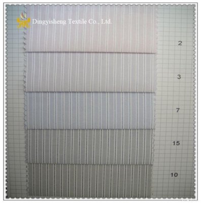 Plain Dyed Stripe Tr Shirting Fabric
