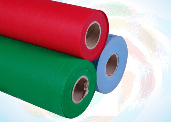 Multi Color PP Non Woven Spun-Bonded Polypropylene Fabric Recycling and Waterproofing