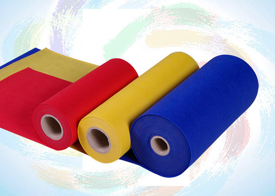 Waterproof Multi Color Spunbond PP Non Woven Fabric for Packing Bags / Pillow Case