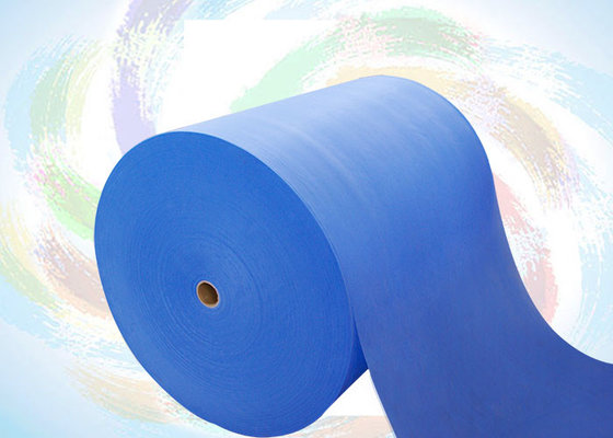 Blue PP Spunbond Non Woven Medical Fabric Waterproof Disposable Polypropylene Fabrics