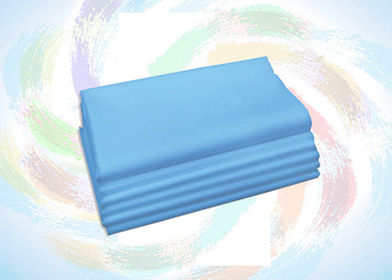 Blue or White Spunbond Non Woven Medical Fabric Eco friendly and Waterproof