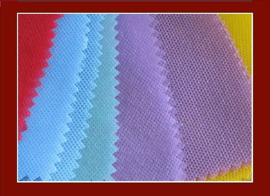 Waterproof Purple PP Non Woven Fabric 100% Polypropylene Nonwoven Fabrics 80gsm