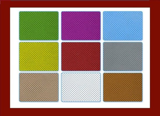 High-grade 100% PP Spunbond Nonwoven Fabric for Suit Cover , Blue or Customized