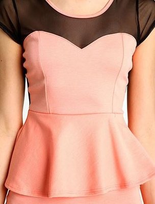Fashionable Cap Sleeve Summer Casual Womens Dresses Pink Midi Skirt