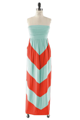 Eco Friendly Chevron Casual Womens Dresses , female Stunning Prom Dresses