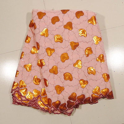 Most moving design African wedding Dress Fabrics Customize / OEM