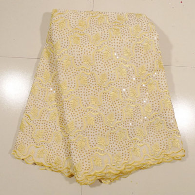African Embroidery Lace Fabric