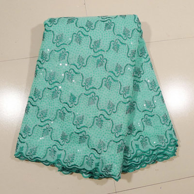 Colored African Lace Fabric