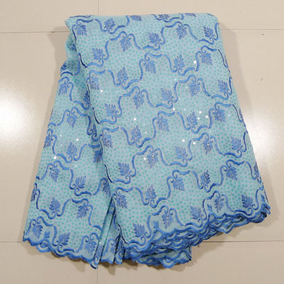 Colored African Lace Fabric