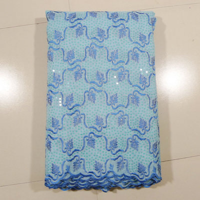 Colored African Lace Fabric