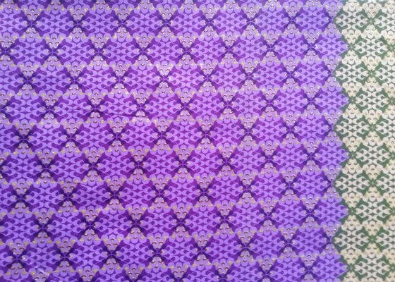 Small Wax with Shinning , Embroidered African Lace Fabrics for Garment