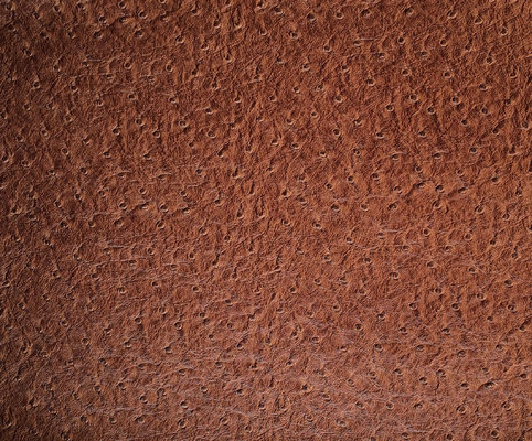Spraying Polyvinyl Chloride Faux Ostrich Leather Upholstery For Luggage