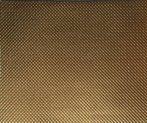 Lattice PVC Faux Leather Fabric For Handbags With 50D Brushed Fabric