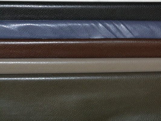 Artificial Imitation Leather Fabric PU Fabrics 60% Polyester 40% PU