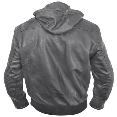 2012 men's new style hooded windproof imitation leather jacket