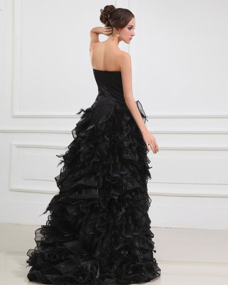 Black halter junior short party dresses heart neckline prom dresses
