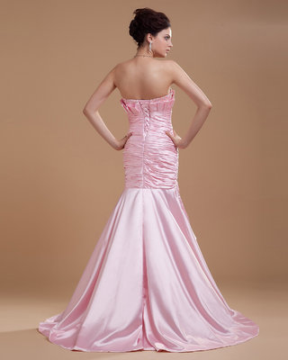 Pink Bra ruffled Strap Birthday Party Dresses for juniors , women
