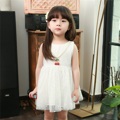 girls lace cotton party dress