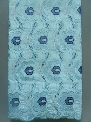 Colored Embroidered Korean Lace Fabric With Knitted Technics For Party Dress